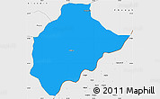 Free Political Simple Map of Tirap, single color outside, borders and labels