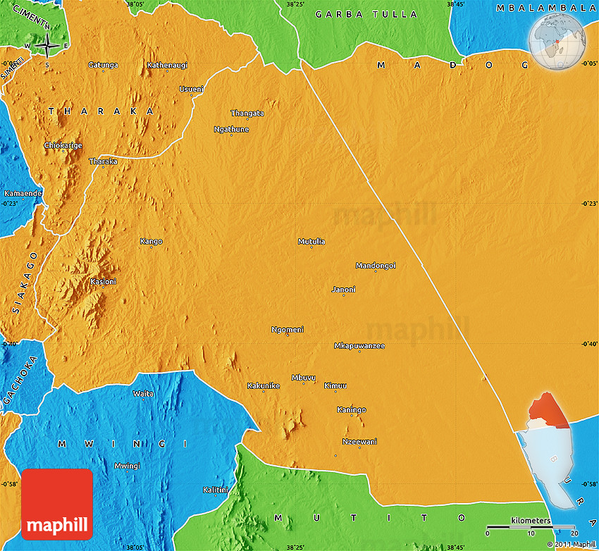 Political Map of KYUSO