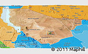 Satellite Panoramic Map of MARSABIT