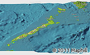 Physical Panoramic Map of Palawan