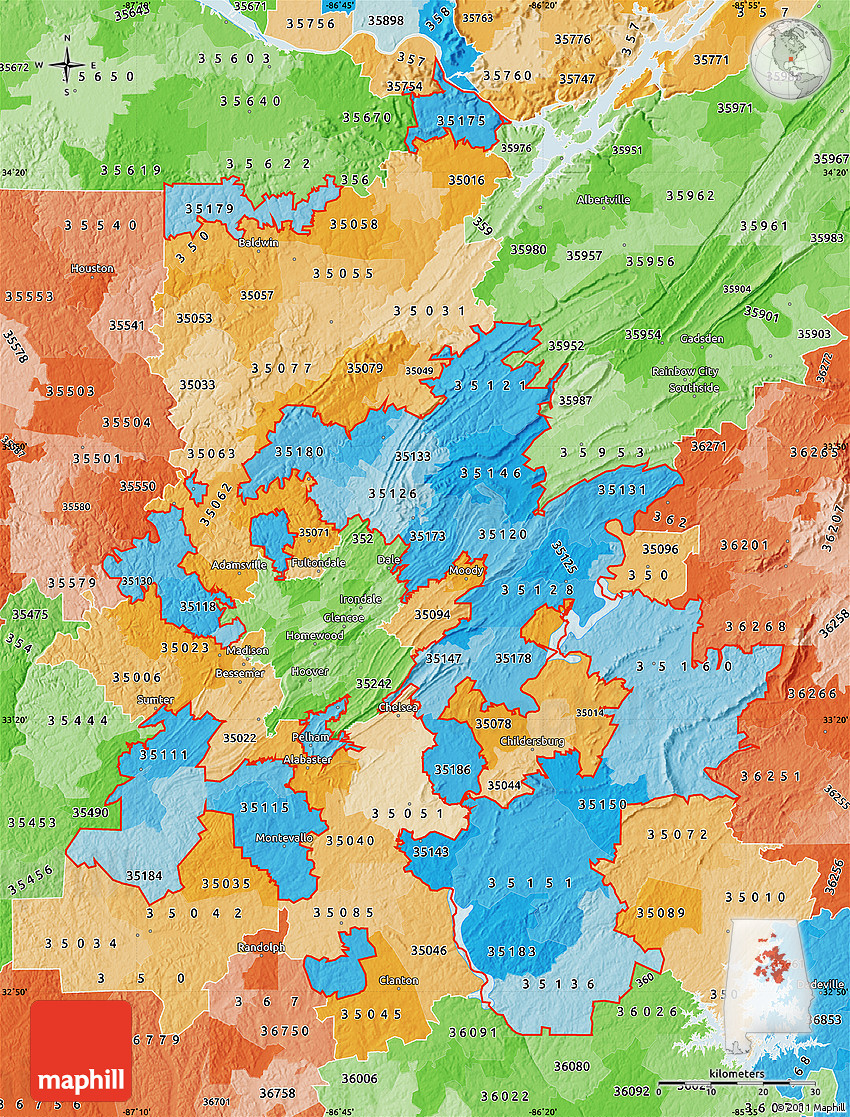 Political Shades Map Of ZIP Codes Starting With 351 political-shades-map-of-zip-codes-starting-with-351