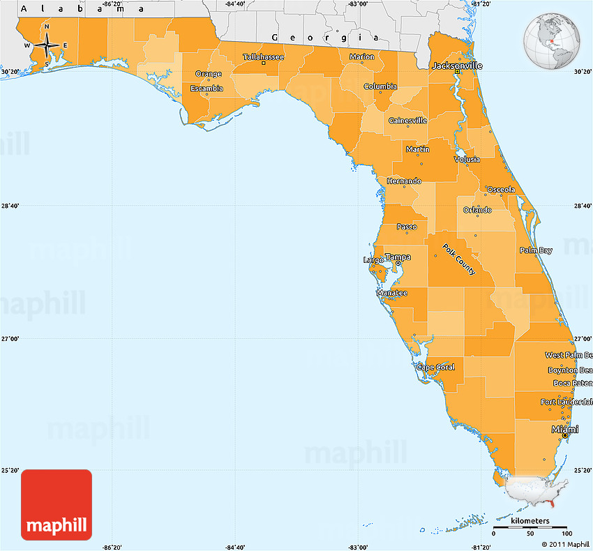 political map coloring
