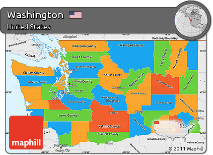 political map coloring